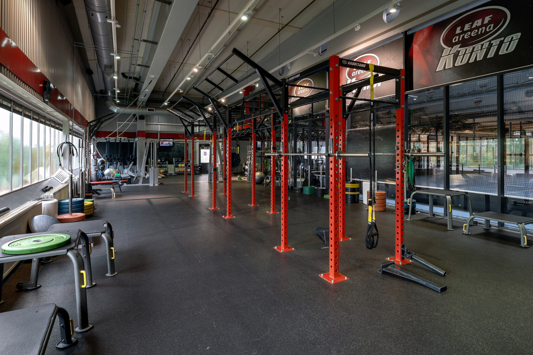 Kuntosali Turku Leaf Areena, Turun monipuolisin sali